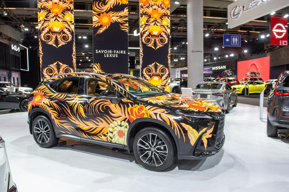 LEXUS SHOWCASES CUSTOM WRAPPED VEHICLES BY CANADIAN ARTISTS - Lexus of ...